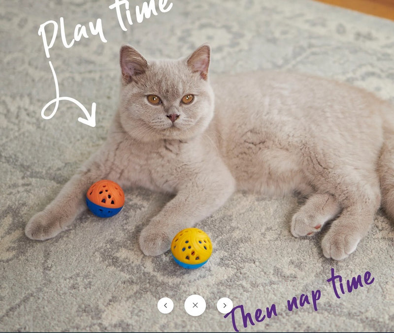 Kazoo Cat Toy Kitty Jingle Ball
