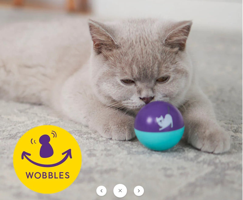 Kazoo Cat Toy Kitty Wobble Ball