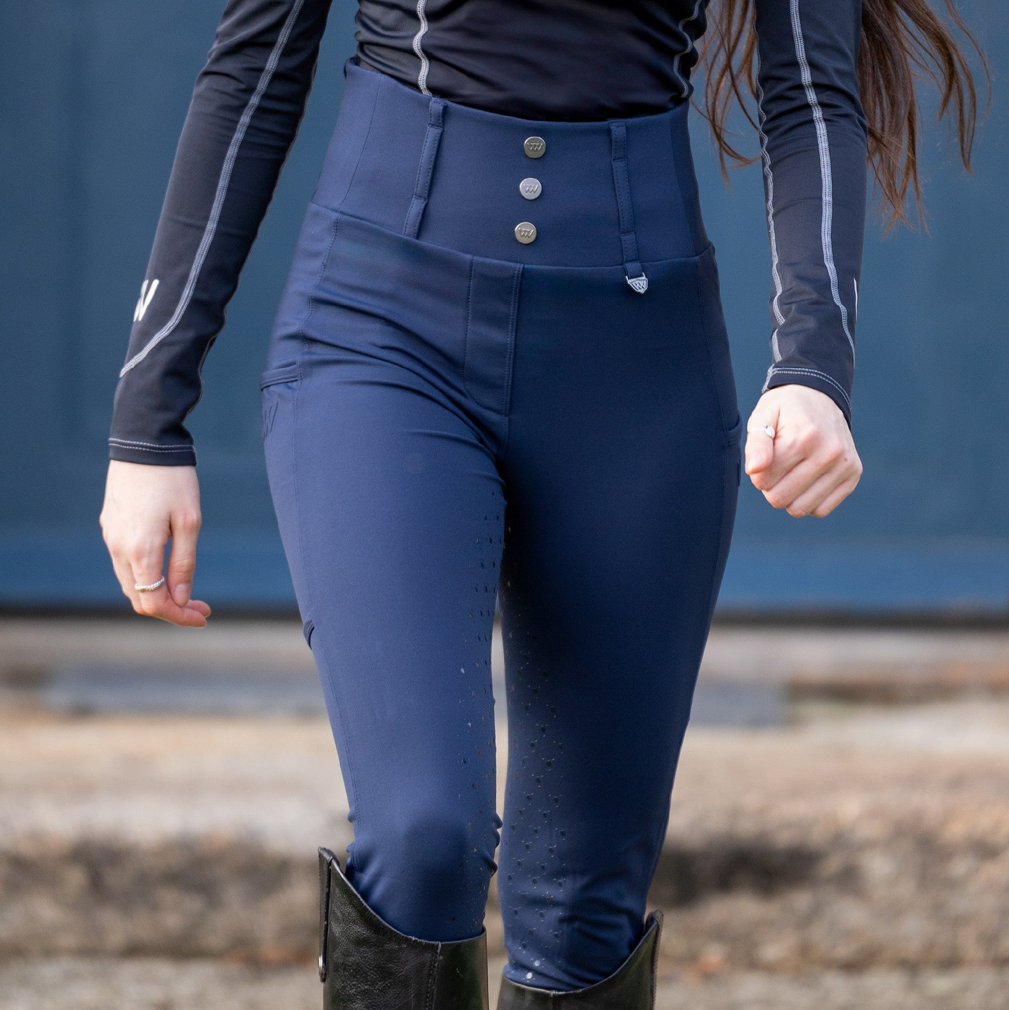 Tights Woof Wear Vision Lite Navy Ladies