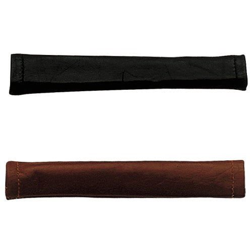 Curb Chain Guard Closed Leather