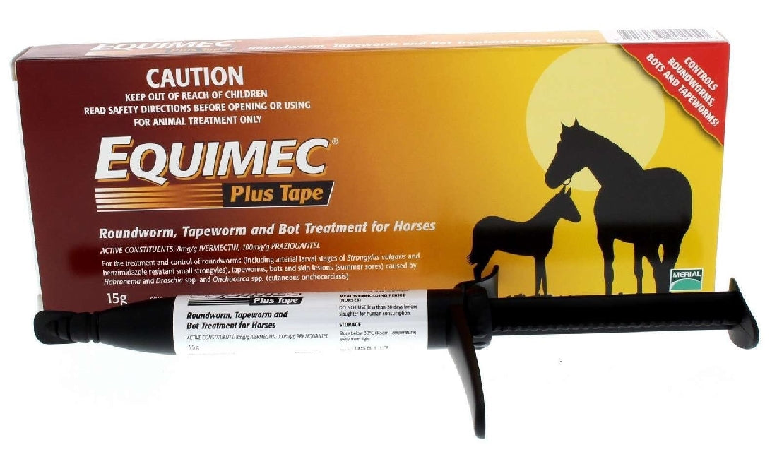 Equimec Plus Wormer & Boticide & Tapeworm