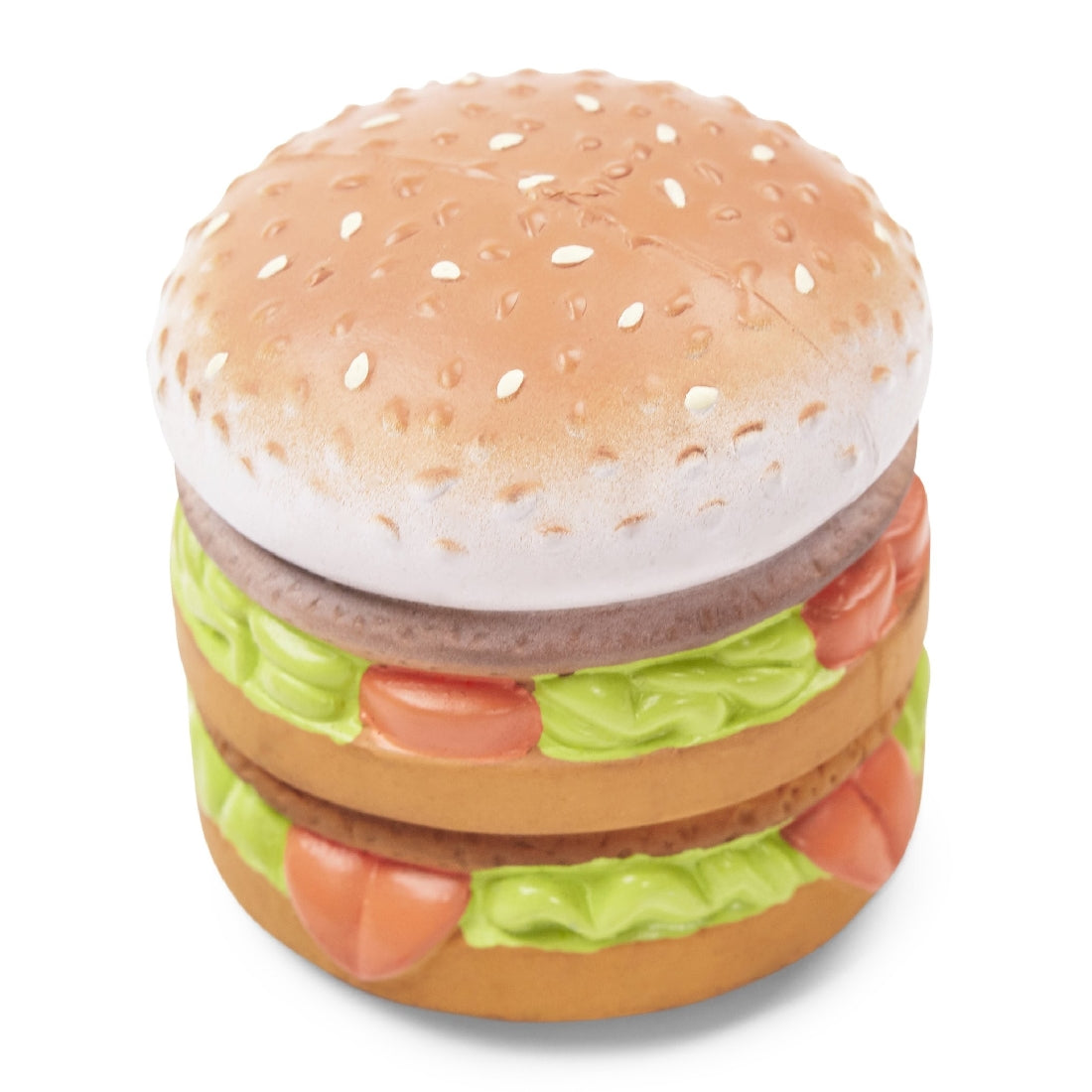 Kazoo Dog Toy Latex Burger Medium