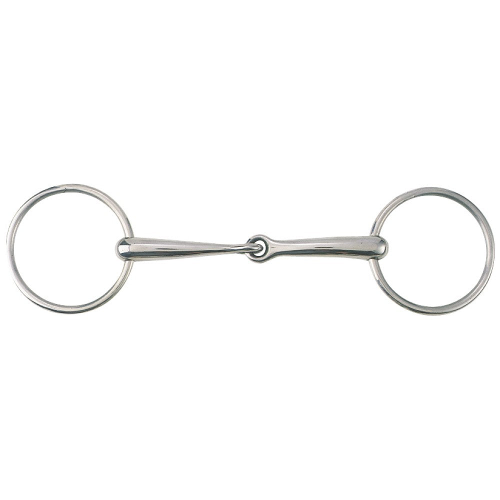 Ring Snaffle Thin Jointed Mouth Stainless Steel