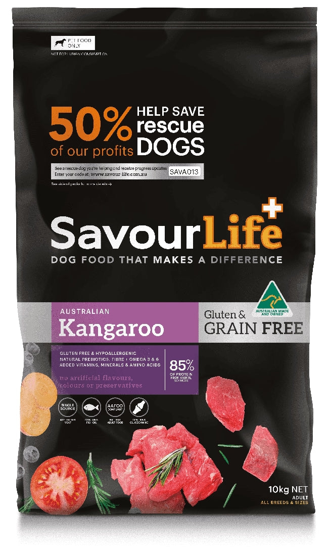 Savourlife Kangaroo Grain Free 10kg