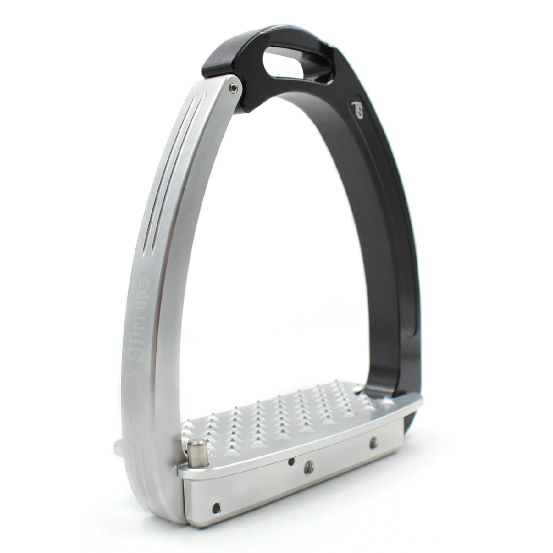 Tech Stirrup Irons Venice Young Evo Safety Stirrups Black & Silver